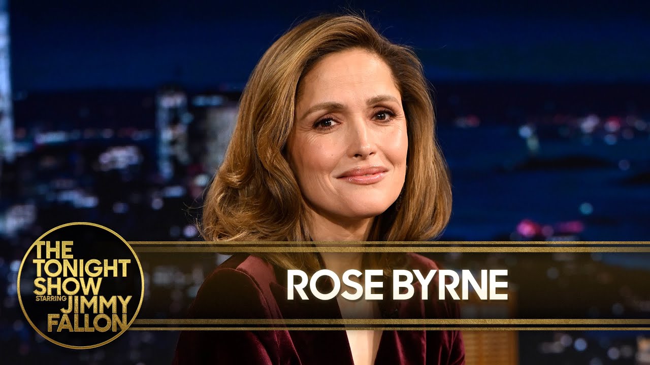 Rose Byrne Talks If I Had Legs I'd Kick You and Lets Jimmy Tests Her S ...